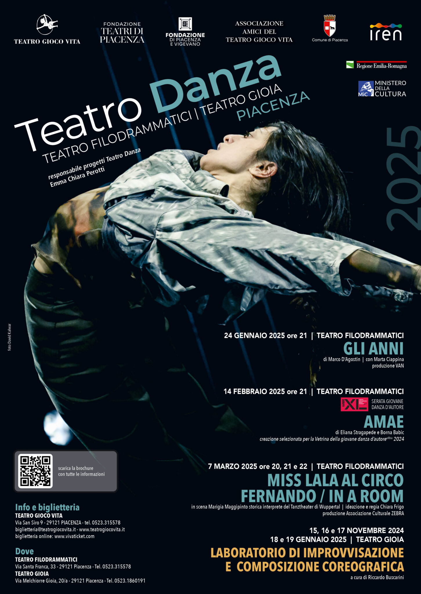 TEATRO DANZA 2025 – Teatro Gioco Vita